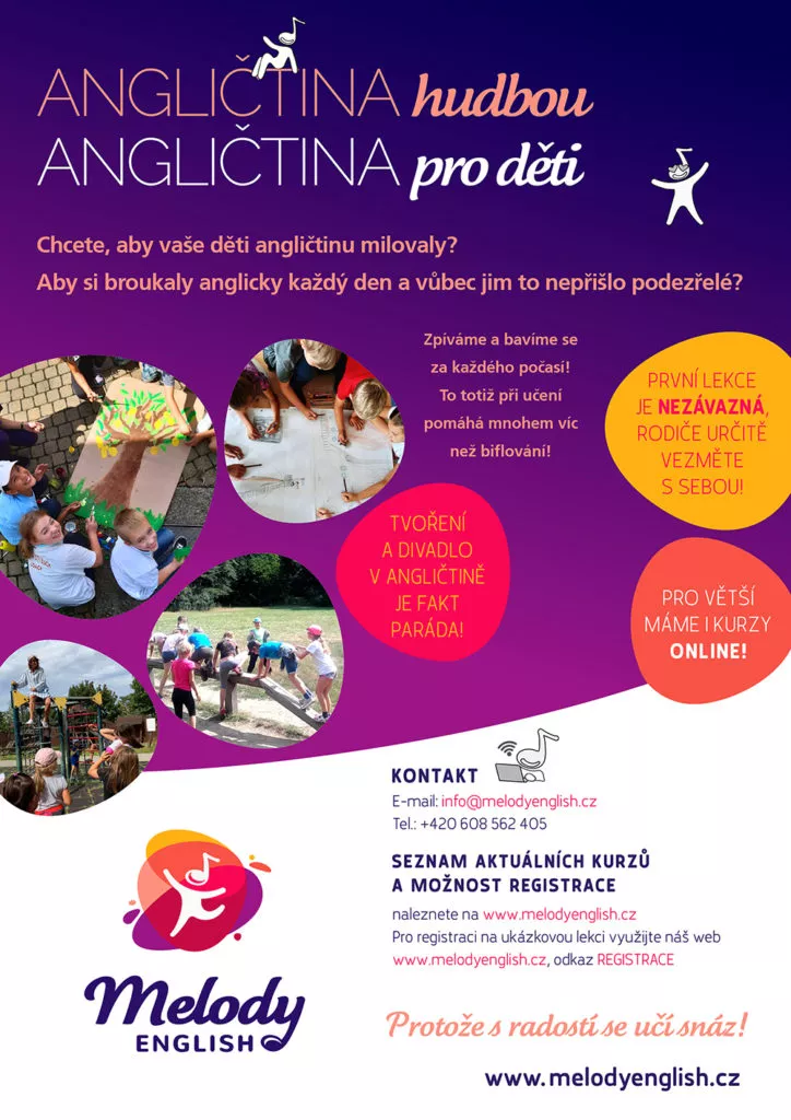 MELODY English, výuka angličtiny hudbou – PROSTOR 8